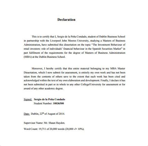 Dissertation Examples