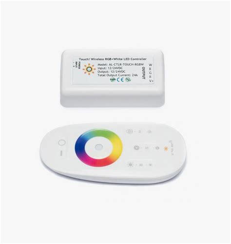 Touch Wireless RGB White LED Controller Remote Control AspectLED AspectLED