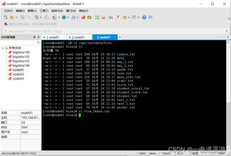 Hive整合hbase及导入数据测试hive映射到hbase的性能 Csdn博客