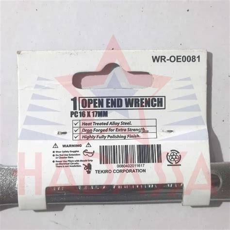 Kunci Ring 16x17 Tekiro Hadassa