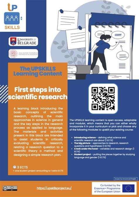 First Steps Into Scientific Research Upskills Project