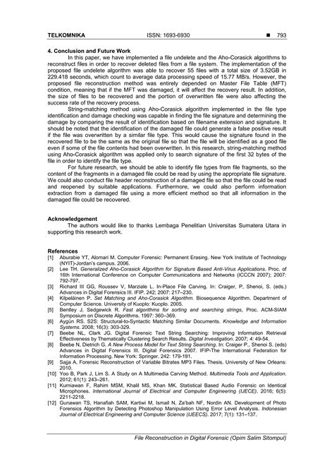 File Reconstruction In Digital Forensic Pdf