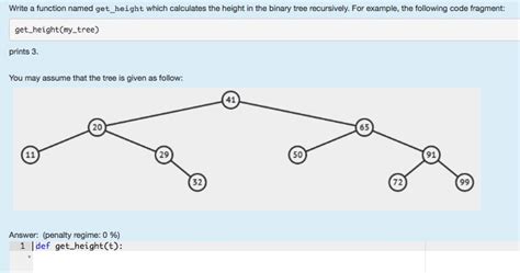 Solved Write A Function Named Getheight Which Calculates
