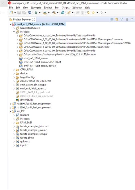 CCS C2000WARE 6001 Cannot Open File Permission Denied C2000 Microcontrollers Forum