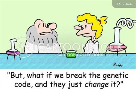 Genetic Code Cartoons And Comics Funny Pictures From Cartoonstock