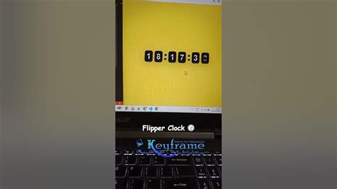 Flipper Clock Html Css And Javascript Youtube