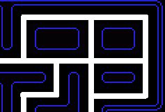Game Physics Difficulties Creating Pacman Collision Detection In C