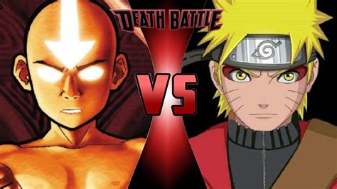Aang Vs Naruto By Omnicidalclown1992 On Deviantart