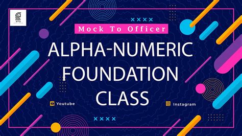 Alpha Numeric Foundation Class For Ibps Bank And Ssc Examinations Shortcuts Important Key