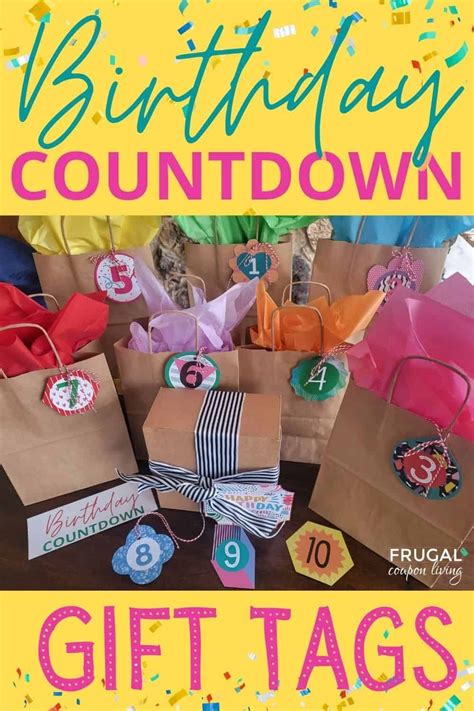 A Birthday Countdown Creates Anticipation And Excitement Take A Look