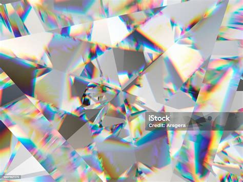 다이아몬드 구조 극단적인 근접 촬영 및 만화경입니다 상위 라운드 보석의 3d 렌더링 3d 그림 프리즘에 대한 스톡 사진 및 기타