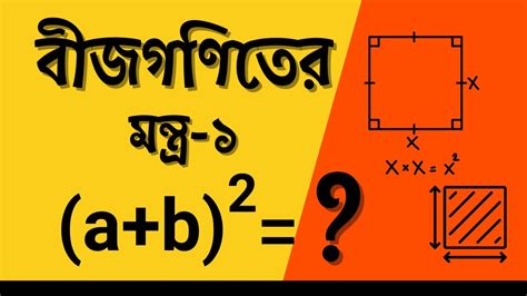 Basic Algebraic Formulas For Ssc 01 Youtube
