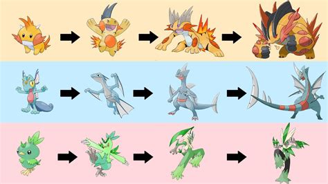 What Are The Gen 3 Starters In Pokemon
