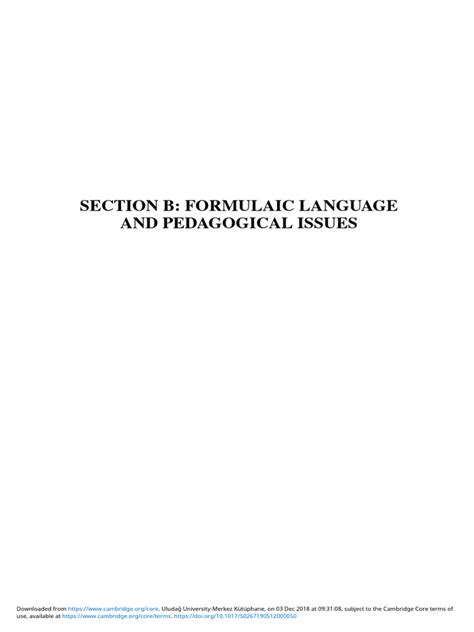 The Effects Of Collocation Instruction On The Reading Comprehension And
