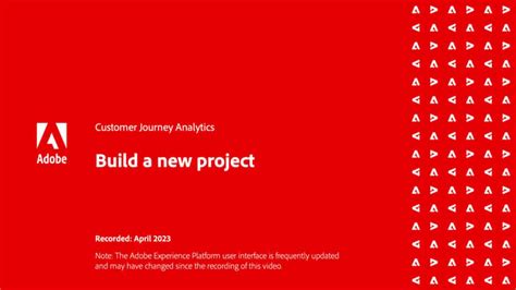 Build A New Project In Analysis Workspace Adobe Customer Journey Analytics