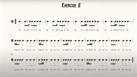 Music Rhythm Exercises Pdf Music Production Hq Worksheets Library