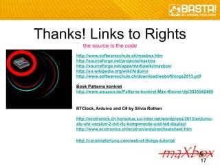 Arduino C MaXbox Web Of Things Slide Show PPT