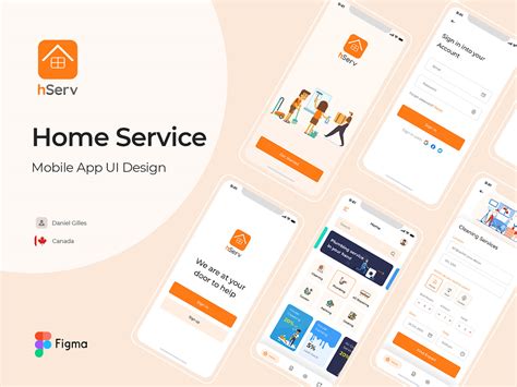 Home Service Mobile App On Behance