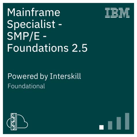 Interskill Mainframe Specialist Smpe Foundations 25 Credly