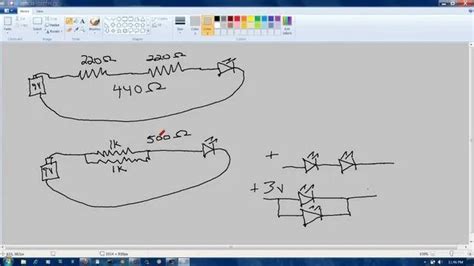 How To Build A Basic Circuit With LED Lights And Resistors Hacks Mods Circuitry Gadget Hacks