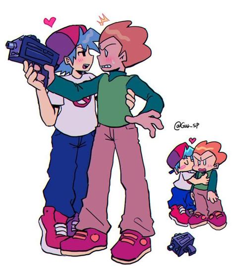 Pin By Artiztix On Bf X Pico Fnf A Hat In Time Funkin Fright Night