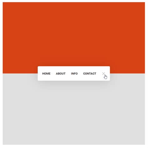 Closing Menu With Nice Animation Coding Fribly