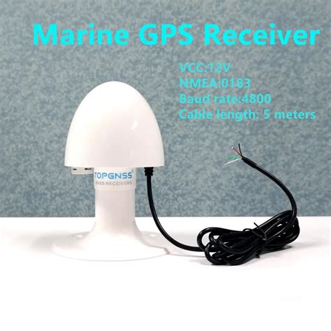 new marine gps receiver marine ship gps receiver antenna module nmea 0183 baud rate 4800 diy
