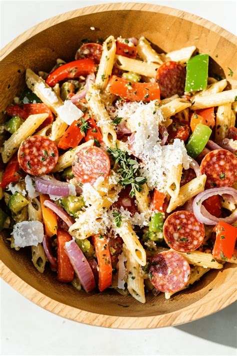 Super Easy Pasta Salad Italian Nosh