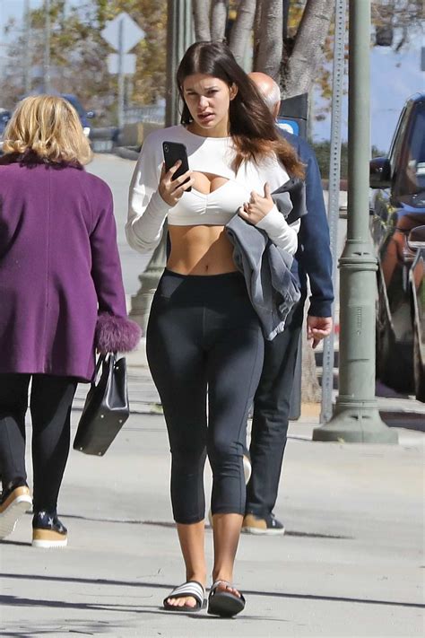 Camila Morrone Flaunts Her Toned Abs While Taking A Few Selfies As She