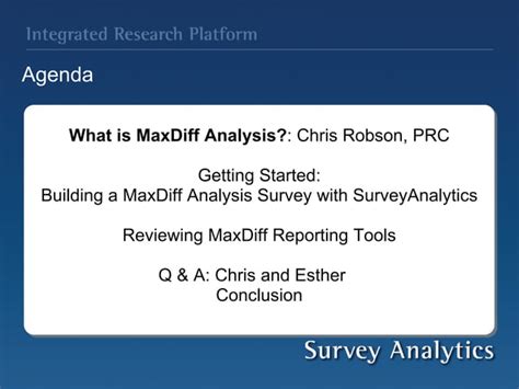 surveyanalytics maxdiff webinar slides ppt