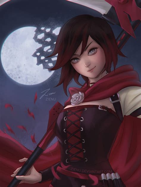 Ruby Rose Ruby Rose Rwby Rwby Zienu Zienu Fandoms