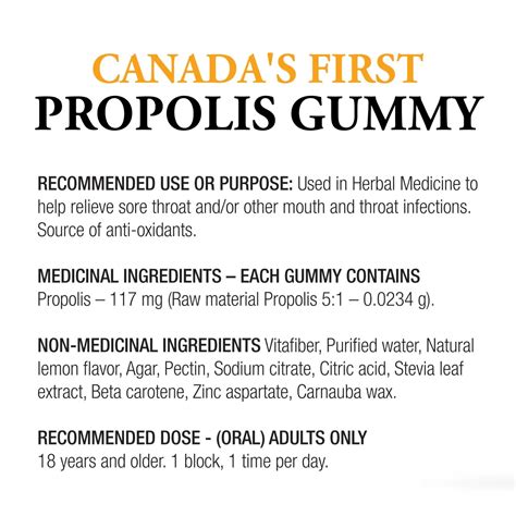 Dutchmans Gold Propolis Gummies 60s Fiddleheads Health And Nutrition