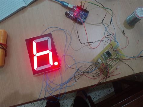 2 Digit 6 Inch 7 Segment Using Mono Red Color Strip Page 3 Leds And Multiplexing Arduino