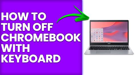 How To Turn Off Chromebook With Keyboard How To Shut Down Chromebook Using Keyboard YouTube