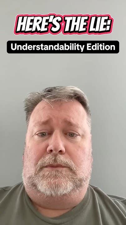 The Lie About English Understandability Revealed Youtube