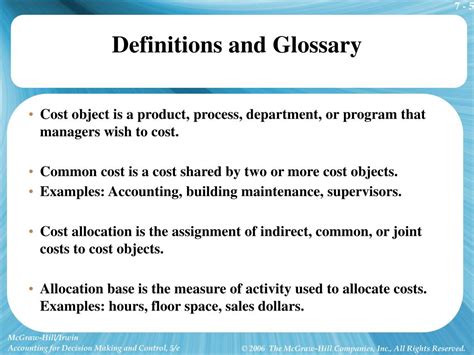 Ppt Cost Allocation Theory Powerpoint Presentation Free Download