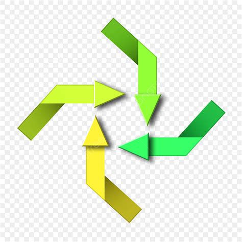 Arrow Cycle Clipart Transparent PNG Hd Colorful Arrow Cycle Chart Ppt Graphics Arrow Loops