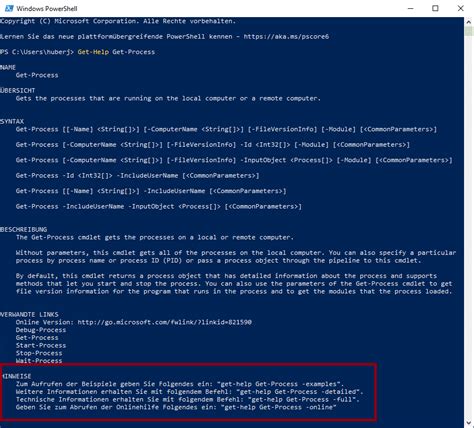 Powershell Hilfe Updaten Installieren Verwenden