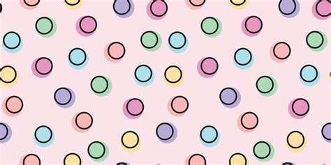 Scattered Random Circles Seamless Repeat Pattern Background 16180221