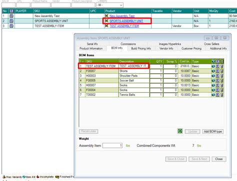 Multi Level Bills Of Materials