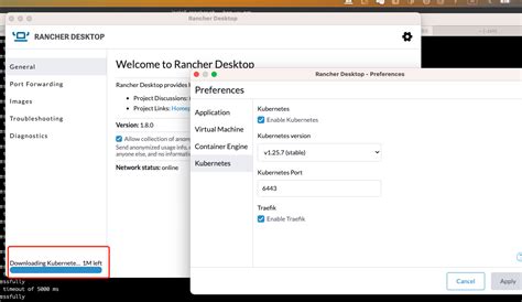 Macos Has Been Stuck In Download K8s，the Docker Command Connection
