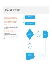 Flowchart Temp1 Xlsx Flow Chart Template Hints To Create A Flow Chart You Can Modify This