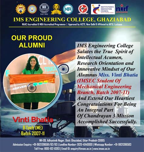 Dr Shomini Parashar On Linkedin Moment Of Pride For All Imsecians