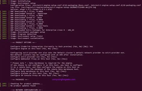 How To Install Standalone Ovirt Engine On Centos 8 Computingforgeeks