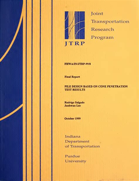 Pile Design Based On Cone Penetration Test Results Docslib