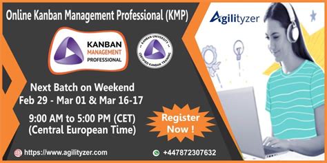 Kmp Kanbanmanagement Agiletraining Agile Kanbantraining Kanban Kanbanuniversity Agilityzer