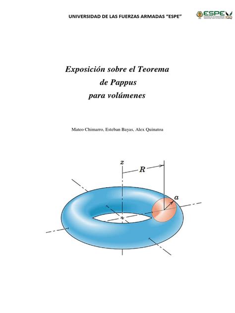 Taller Teorema De Pappus Bayas Chimarro Quinatoa Pdf Euclides