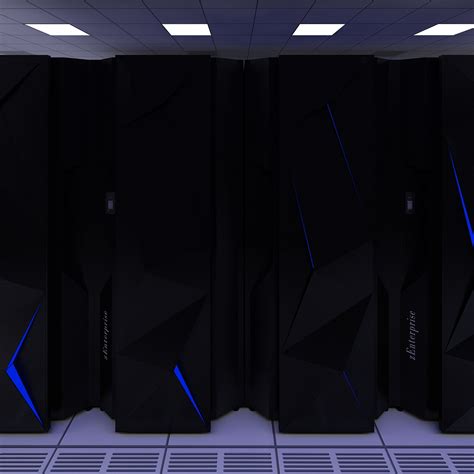 Data Server Center Ibm Zenterprise Ec12 3d Model 199 Max Free3d