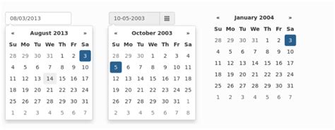 Date Picker For Bootstrap OnAirCode