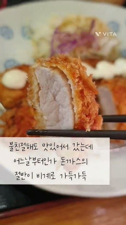 어느날부터 고기 절반이 비계였던 돈까스 맛집은 결국 Youtube